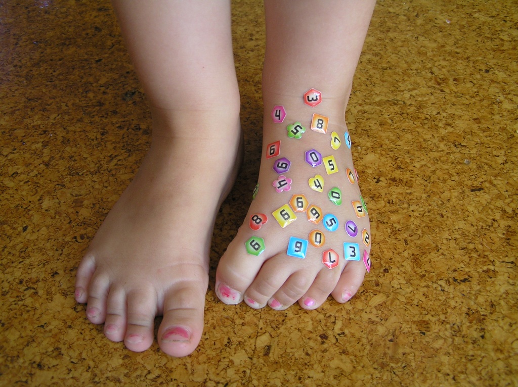 sticker feet – Angela Rowe